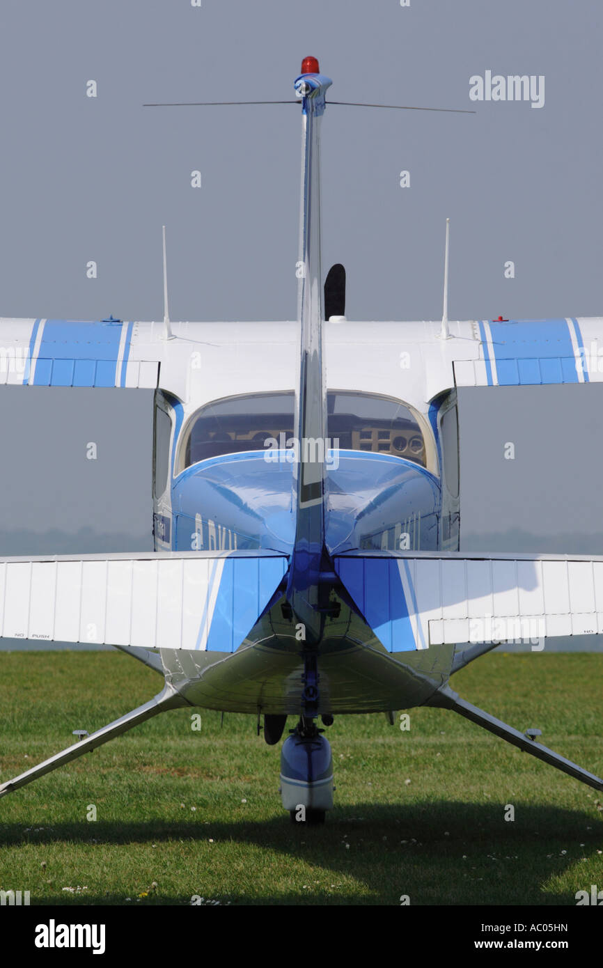 General aviation basic flight training Cessna 172 aircraft Stock Photo ...