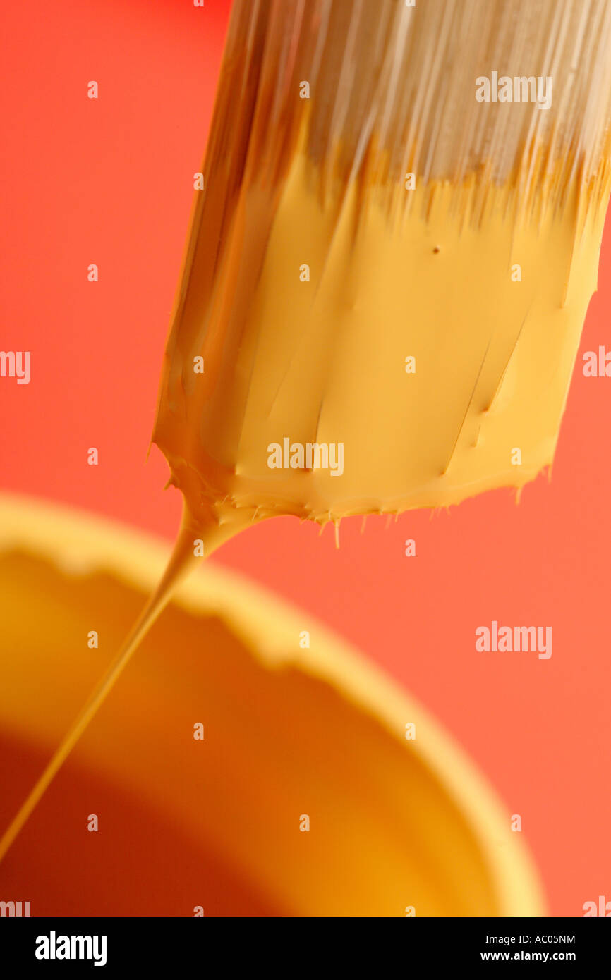 Dripping paint portrait hi-res stock photography and images - Alamy