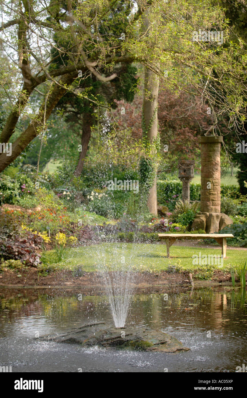 Dewstow gardens spring hi-res stock photography and images - Alamy