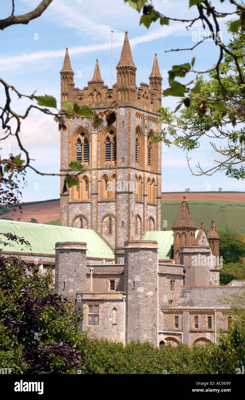 Buckfast Abbey Buckfastleigh Devon Stock Photo - Alamy