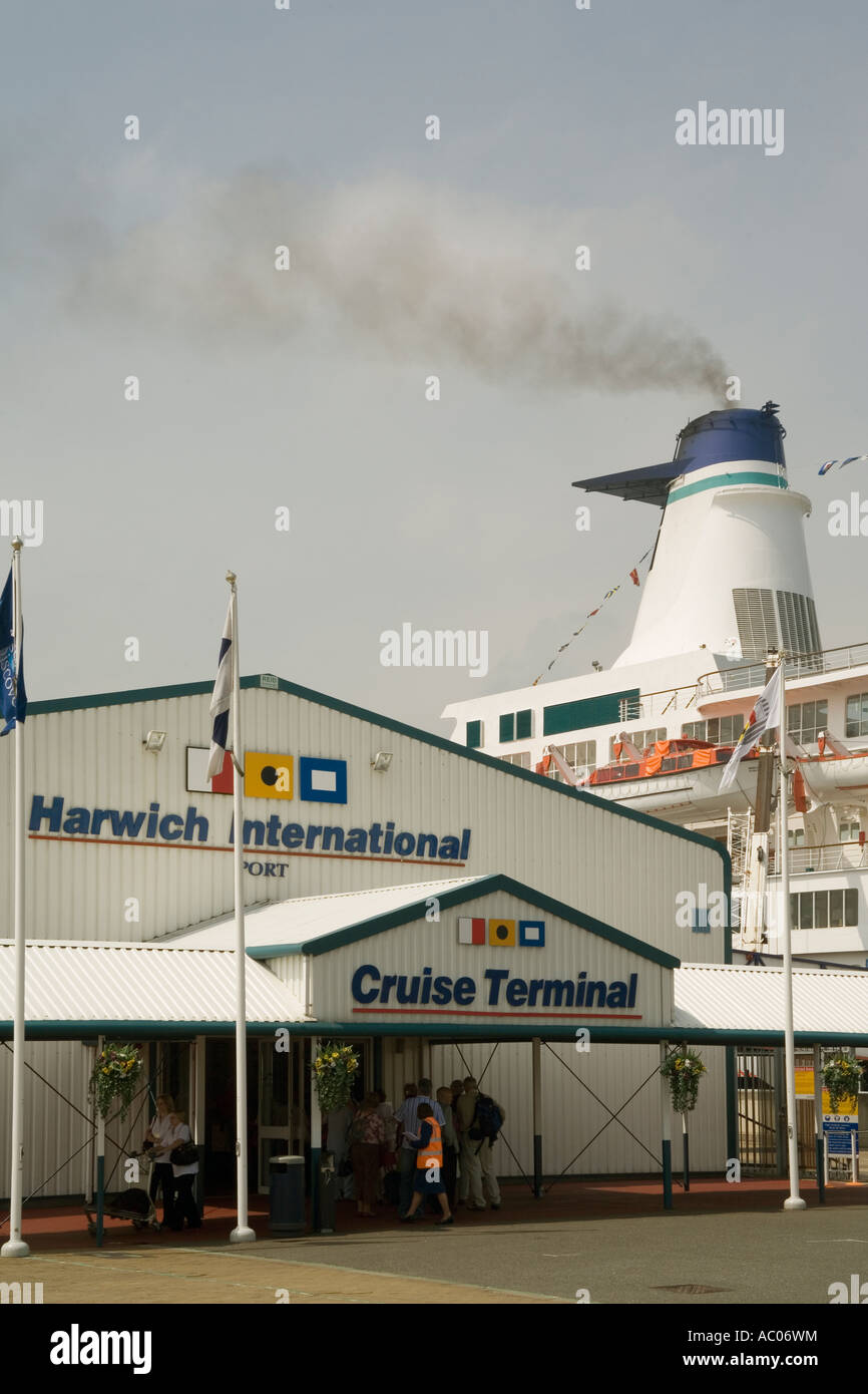 England. Essex. Harwich Cruise terminal Stock Photo - Alamy