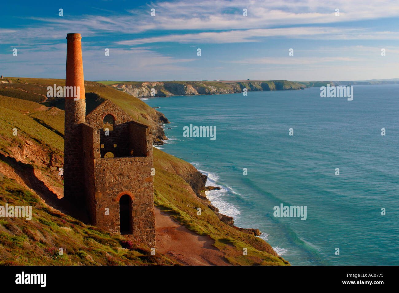 Cornish Tin Mine 3 Stock Photo - Alamy