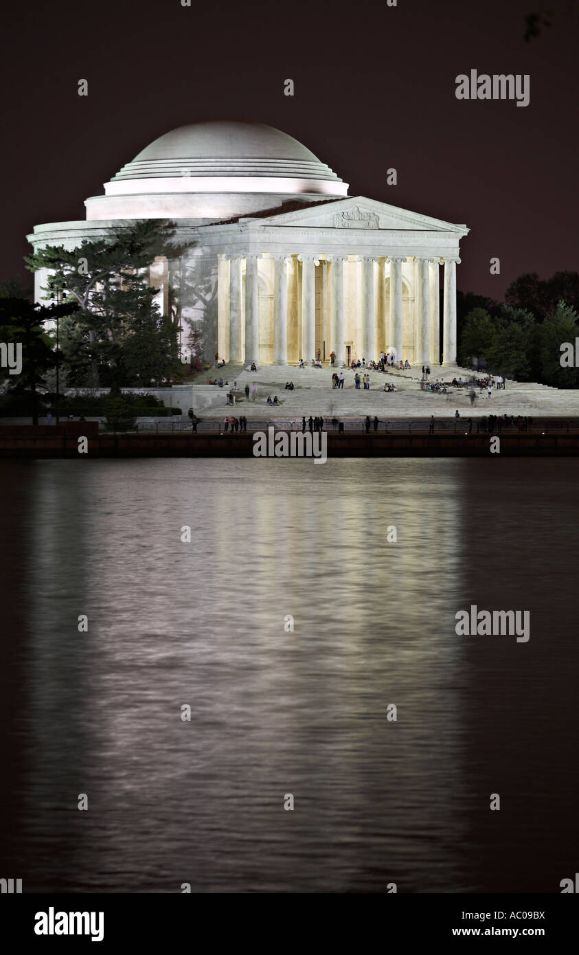 Thomas jefferson memorial facade hi-res stock photography and images ...