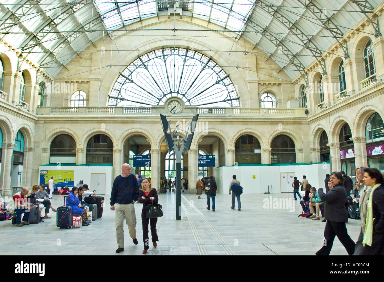 Paris France, Travel, "Gare de l'Est" historic train station, General ...