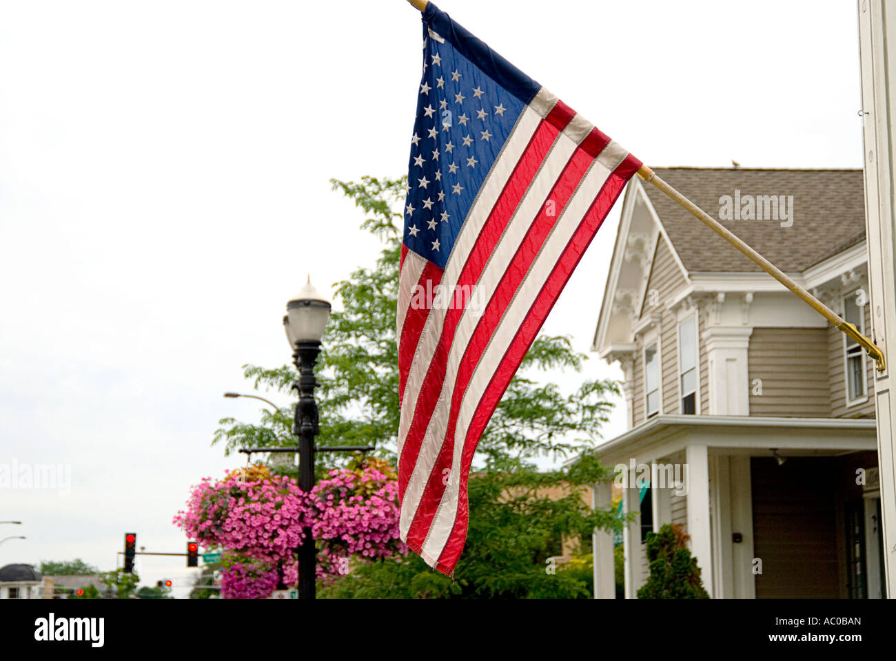 Main Street USA Stock Photo - Alamy