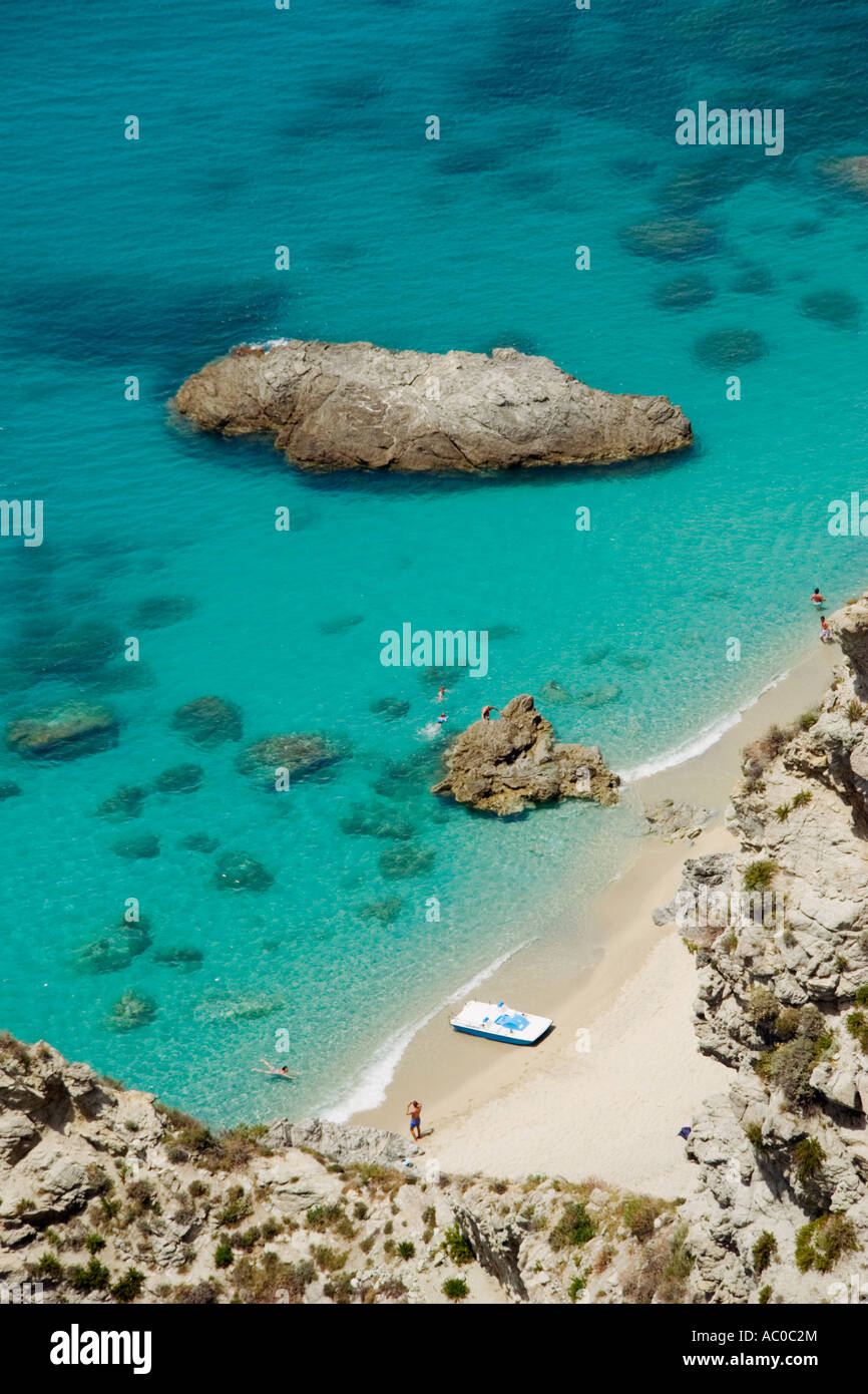 Capo Vaticano Beach Stock Photo - Alamy