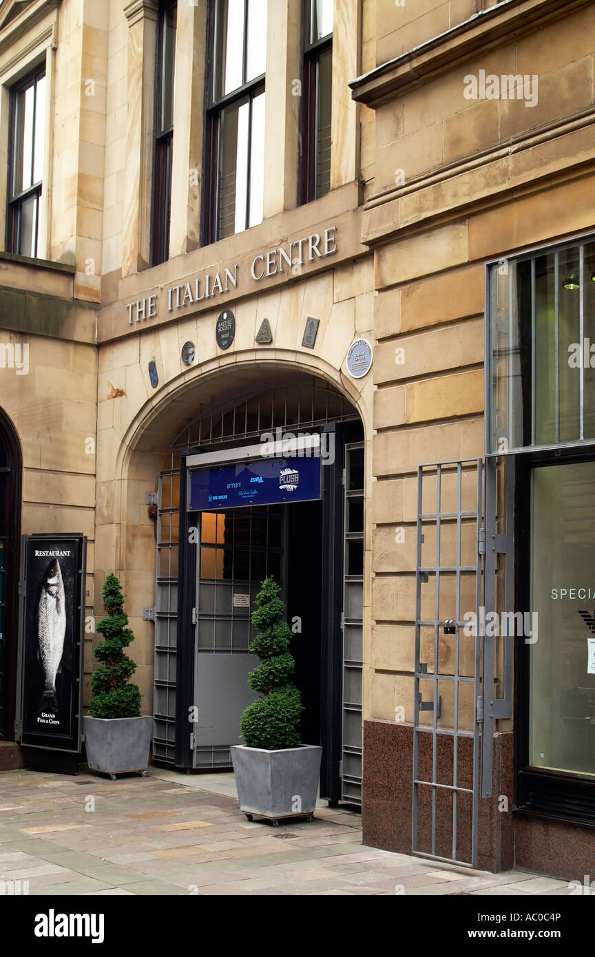 The Italian Centre, Glasgow Stock Photo - Alamy