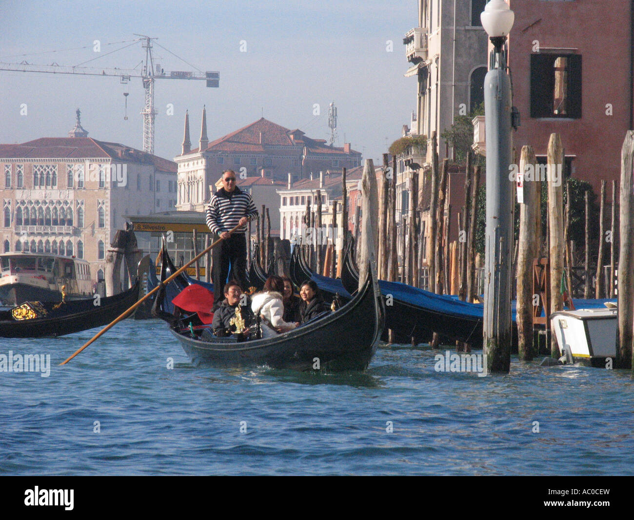 Gondolier, Venice, Italy Stock Photo - Alamy