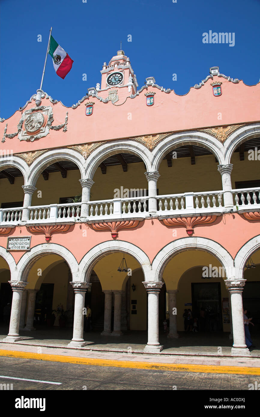 Palacio Municipal and Ayuntamiento, Town Hall, Plaza Mayor, Zocalo ...