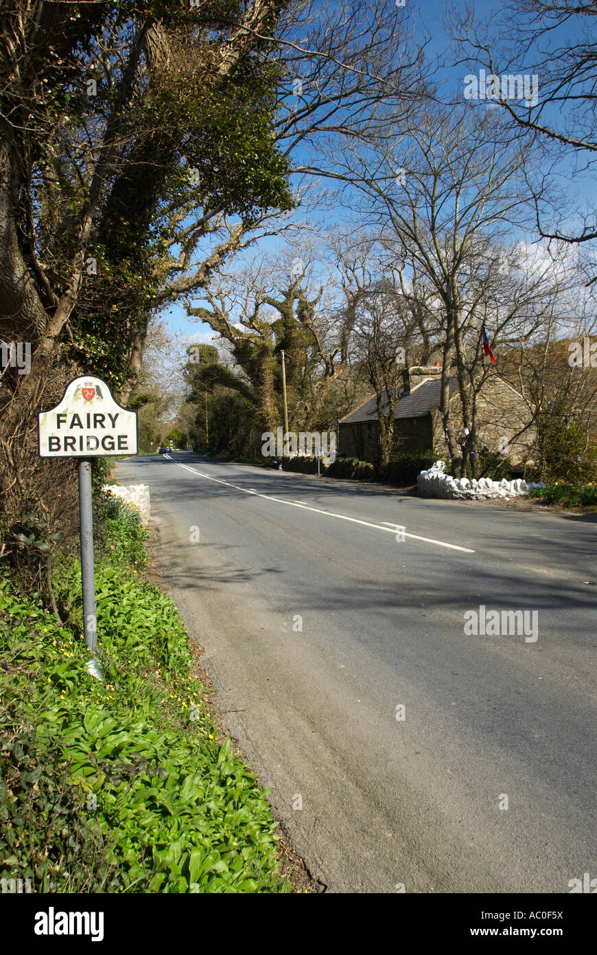 The Fairy Bridge IOM Stock Photo - Alamy