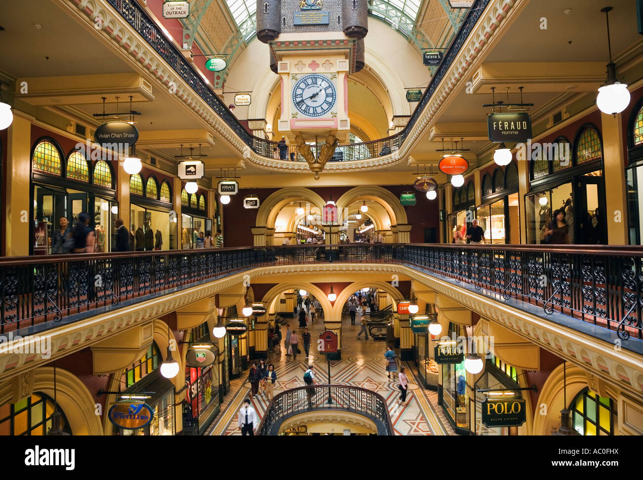 The interior of the Queen Victoria Building Sydney s grandest shopping ...