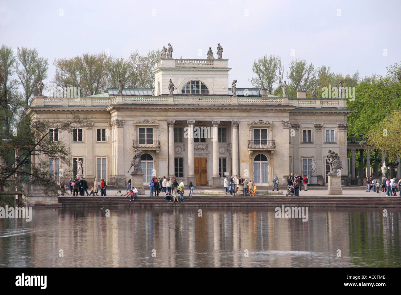 Water Palace, Warsaw Stock Photo - Alamy