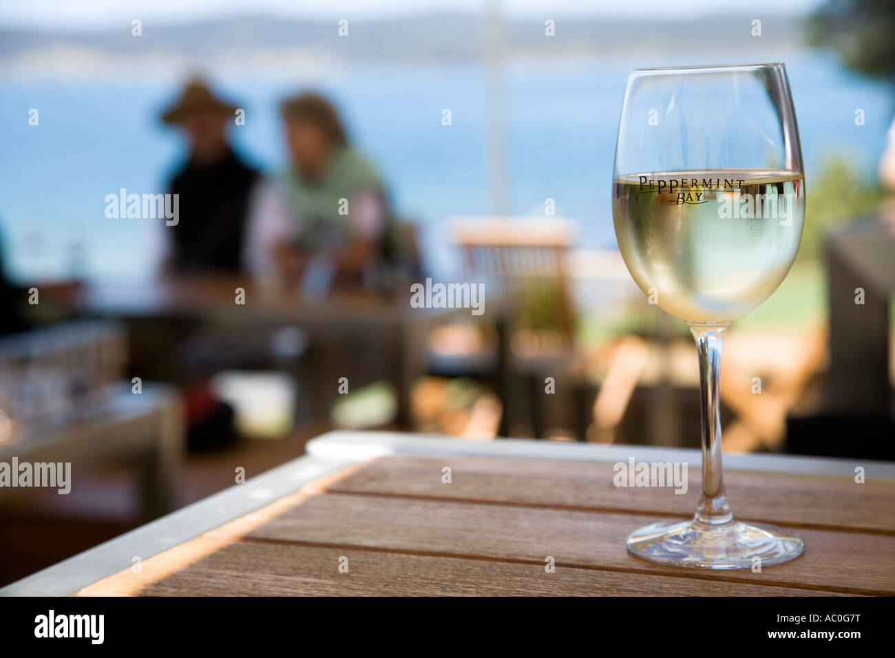 The award winning Peppermint Bay restaurant Woodbridge Tasmania Stock ...