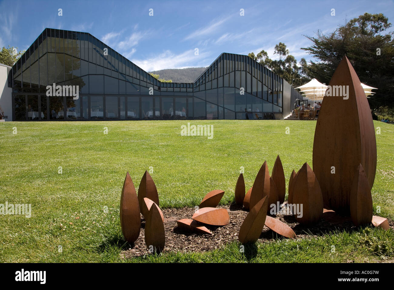 The award winning Peppermint Bay restaurant Woodbridge Tasmania Stock ...