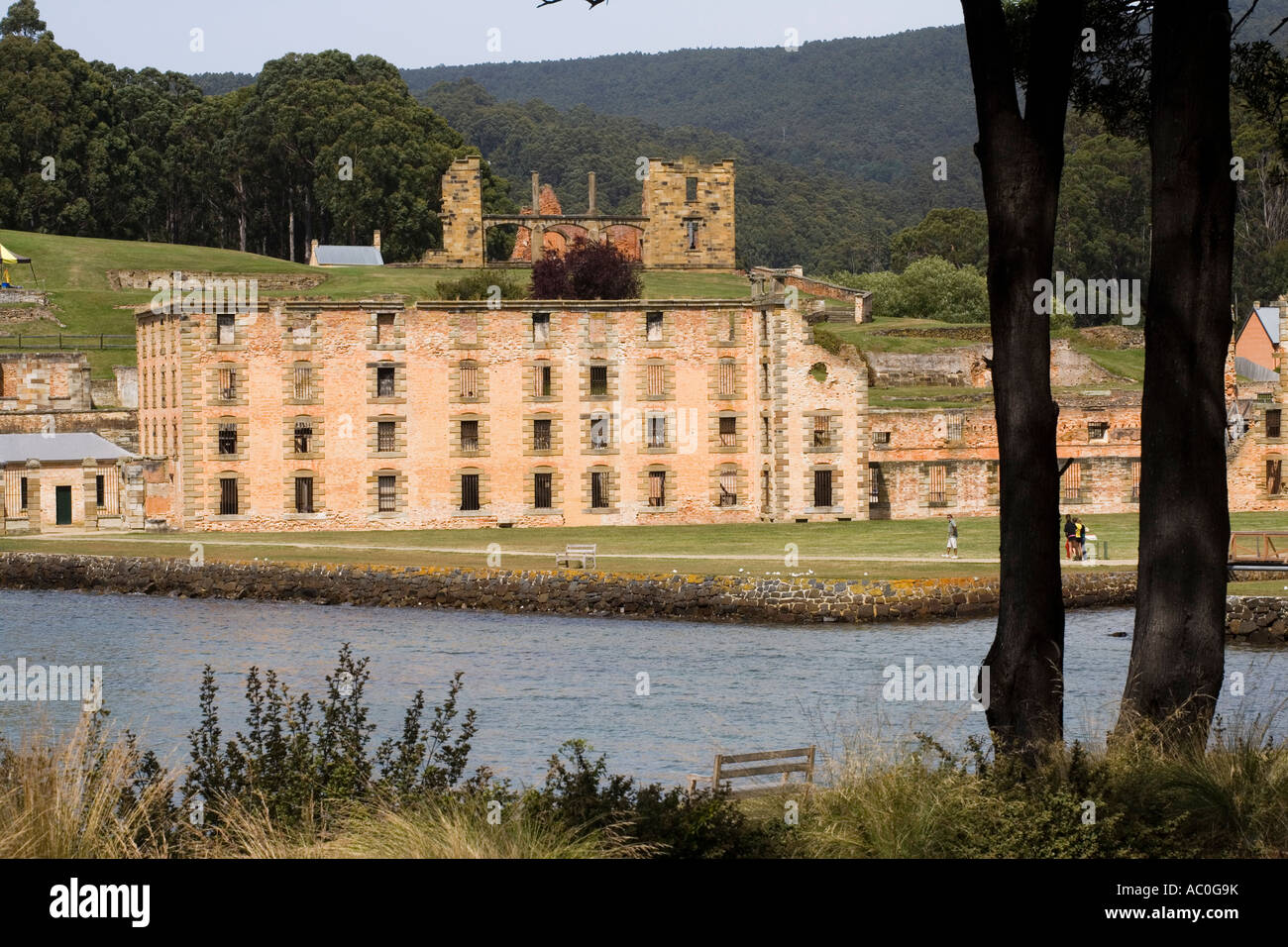 The infamous penal colony of Port Arthur on the Tasman Peninsula ...
