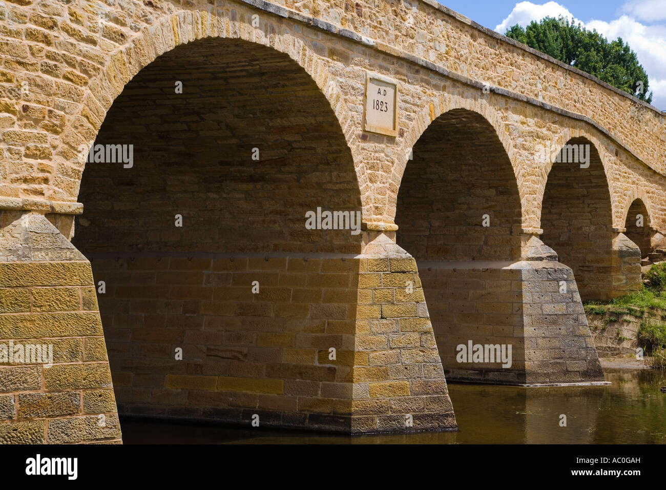 Richmond Bridge the first stone bridge in Australia built by convicts ...
