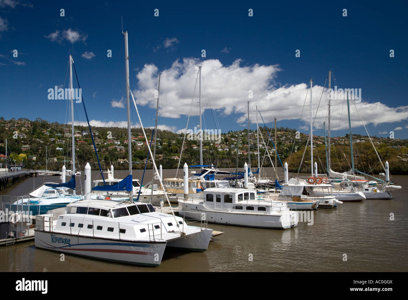 The Old Seaport development at Launceston Stock Photo - Alamy