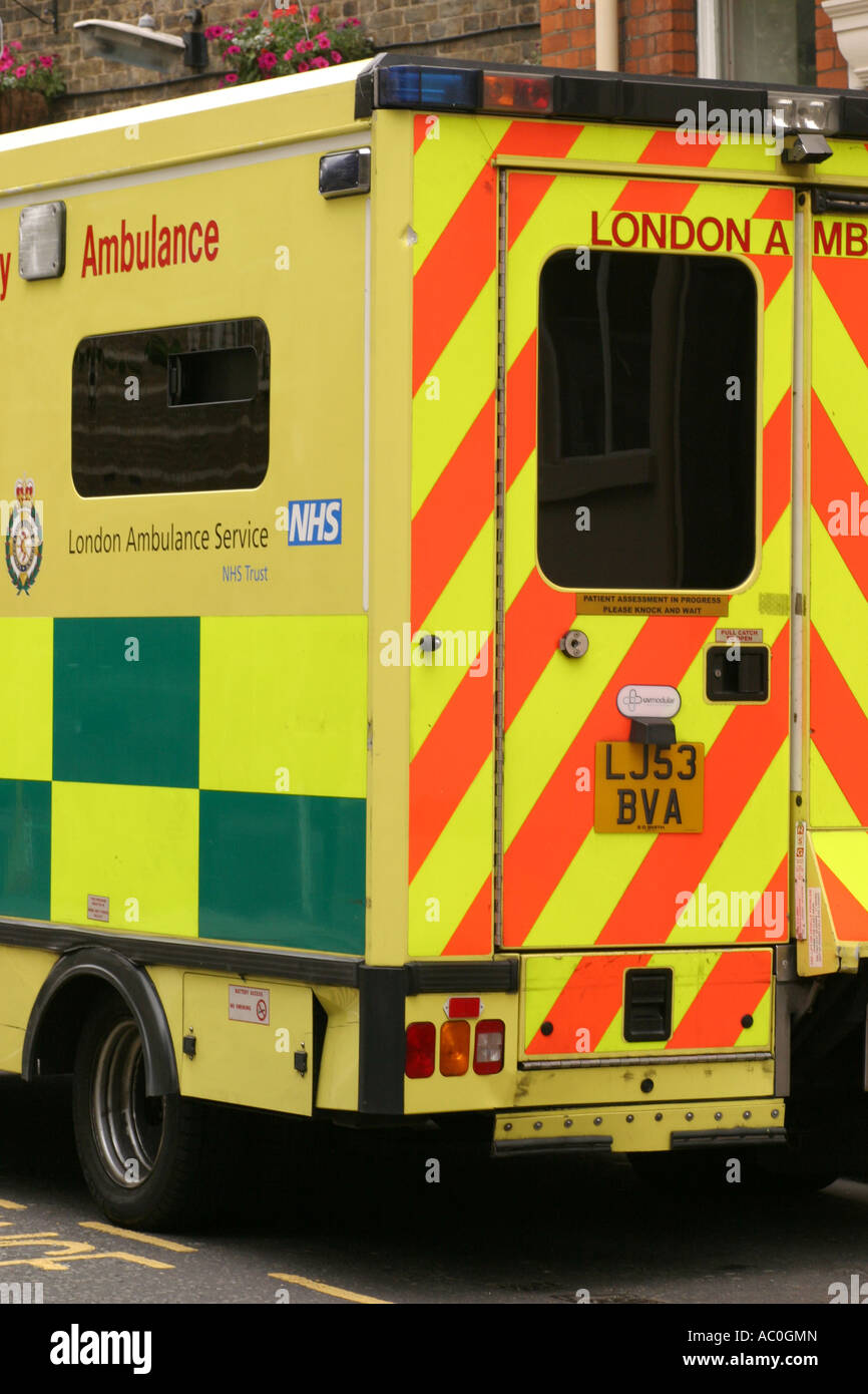 Ambulance Uk Rear Stock Photos & Ambulance Uk Rear Stock Images - Alamy