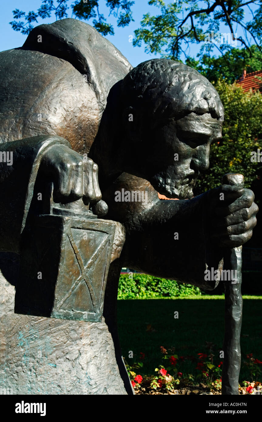 Old Man of Time Sculpture created by Matias Janson 2005 Stock Photo - Alamy