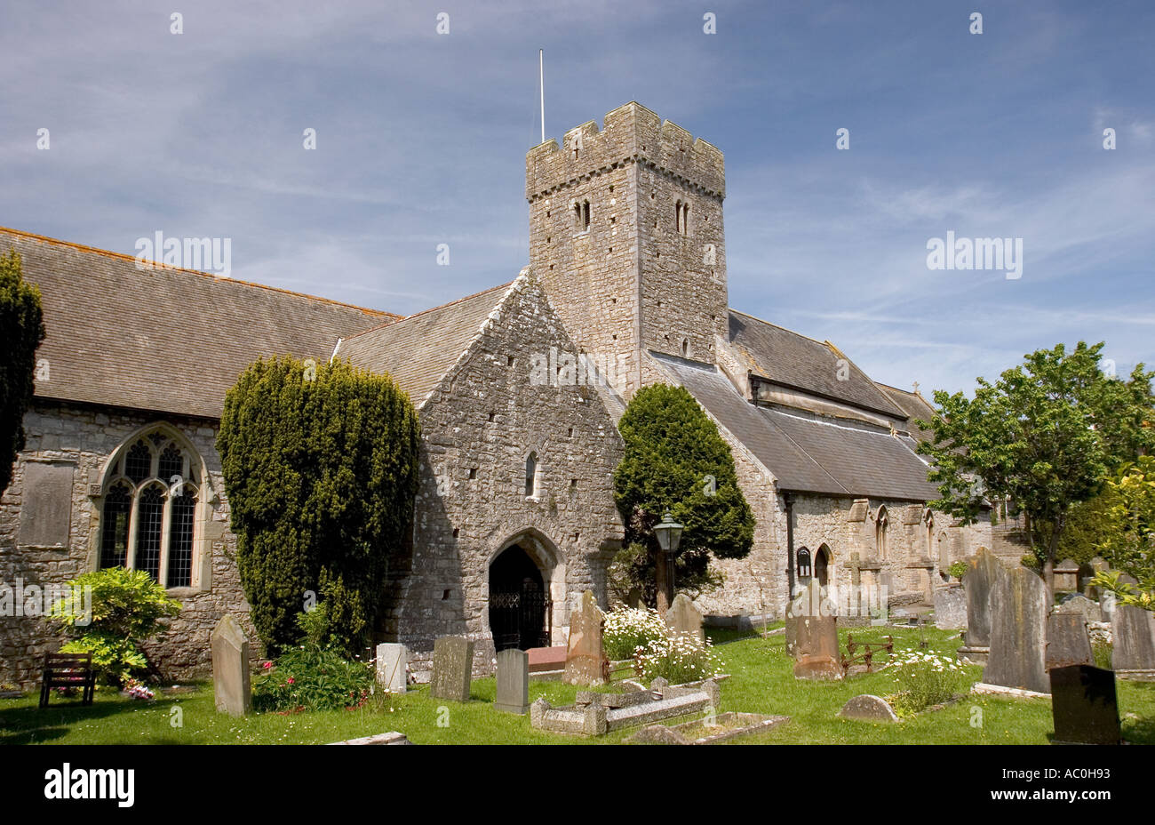 St Illtyds Church Llantwit Major High Resolution Stock Photography and ...