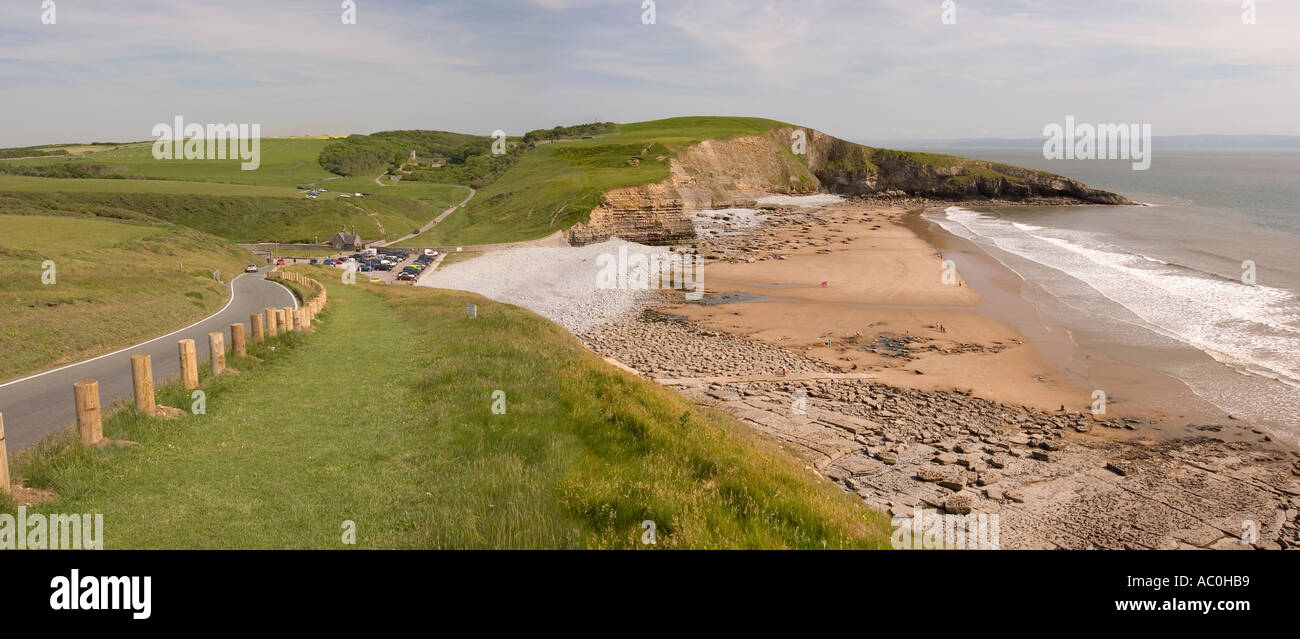Dunraven bay sunshine hi-res stock photography and images - Alamy