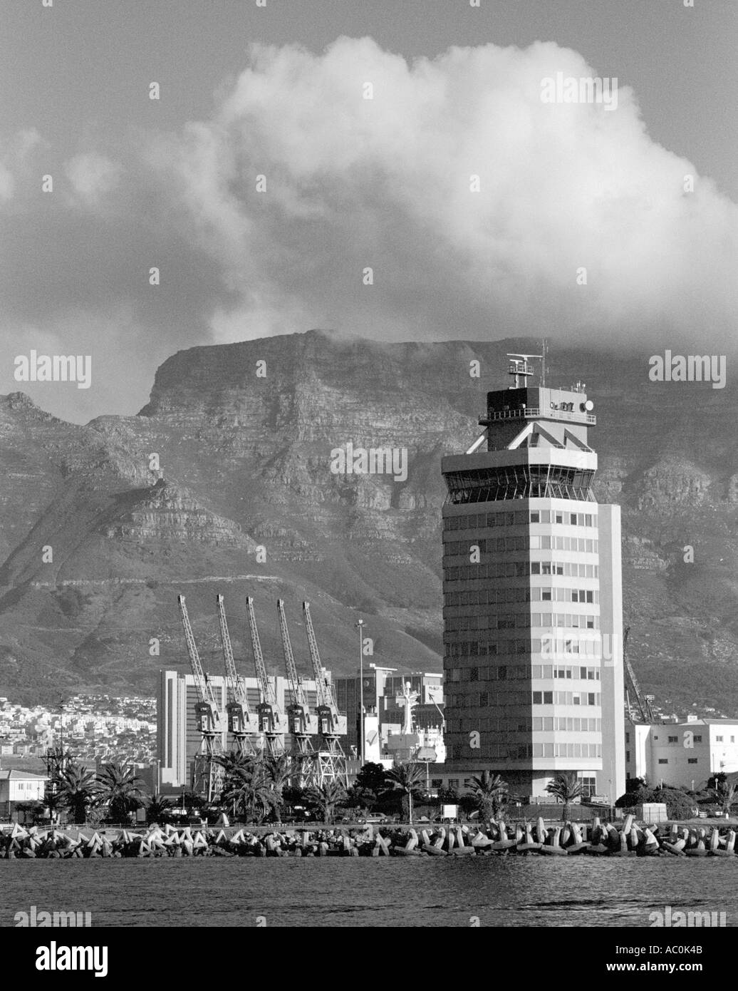 Harbour control building Black and White Stock Photos & Images - Alamy