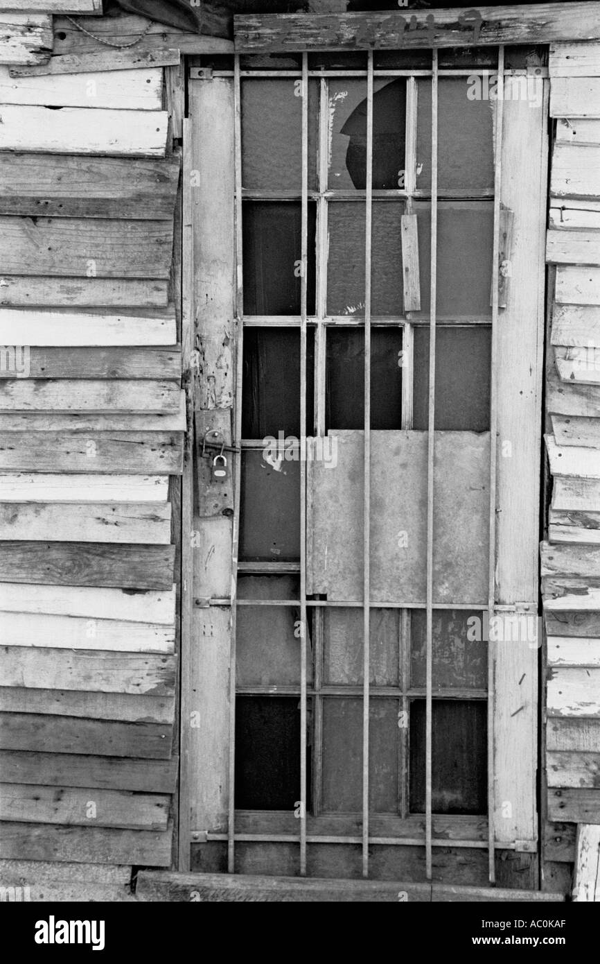 Door to shack Langa Township Stock Photo - Alamy