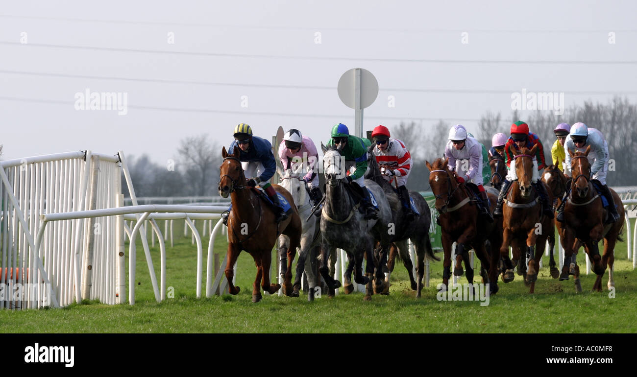 Huntingdon racecourse hi-res stock photography and images - Alamy