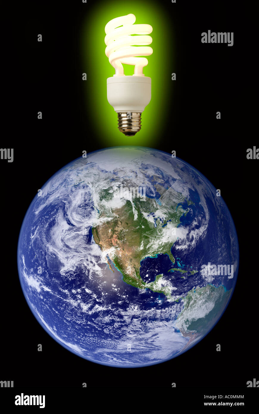 a photo illustration depicting the earth thinking about a solution to ...