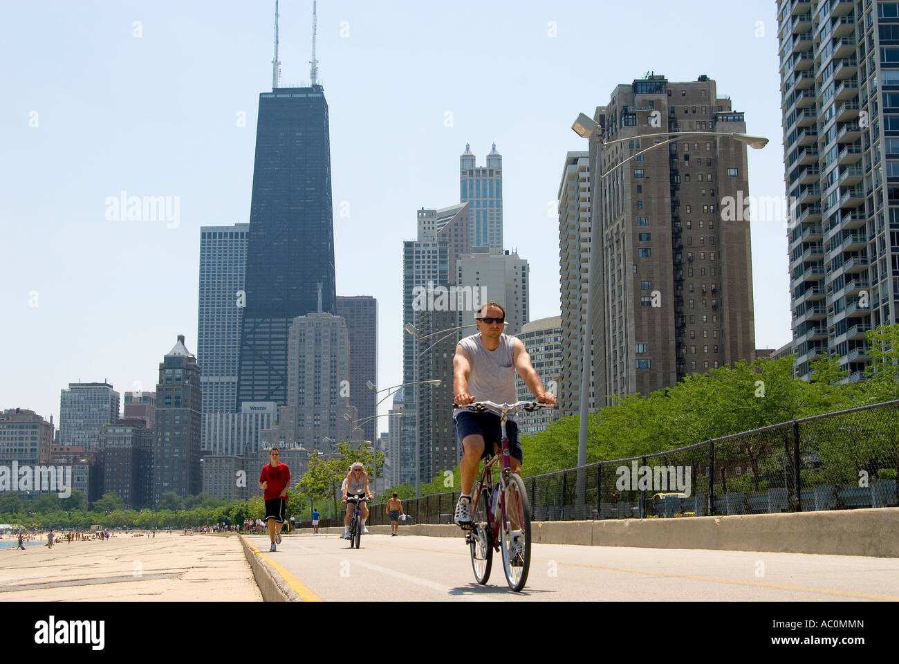 Urban Exercise Path Stock Photo - Alamy