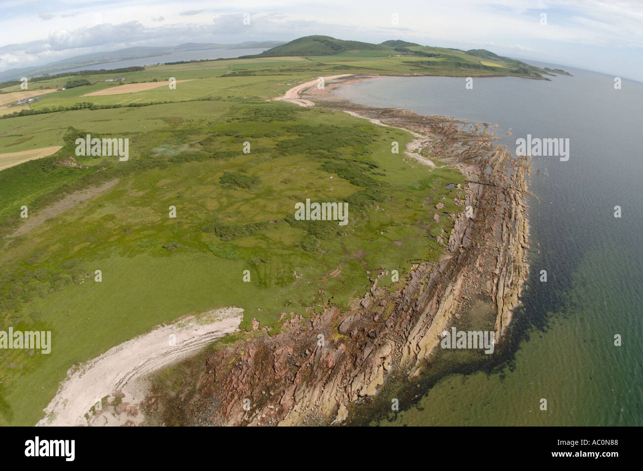Isle bute aerial hi-res stock photography and images - Alamy
