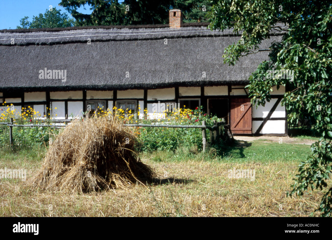 Kluki Museum of the Slovinian Village Stock Photo - Alamy