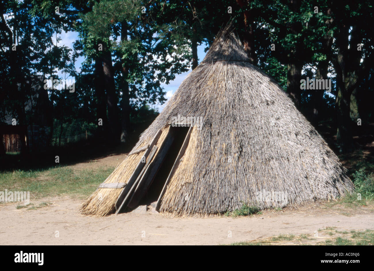 Open air museum of kluki hi-res stock photography and images - Alamy