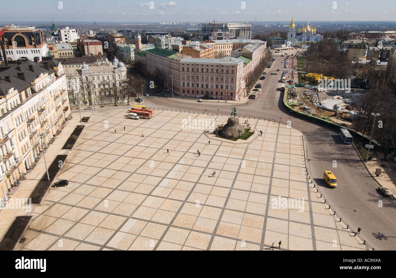 "Aerial view of Kyiv Kiev Ukraine Stock Photo - Alamy