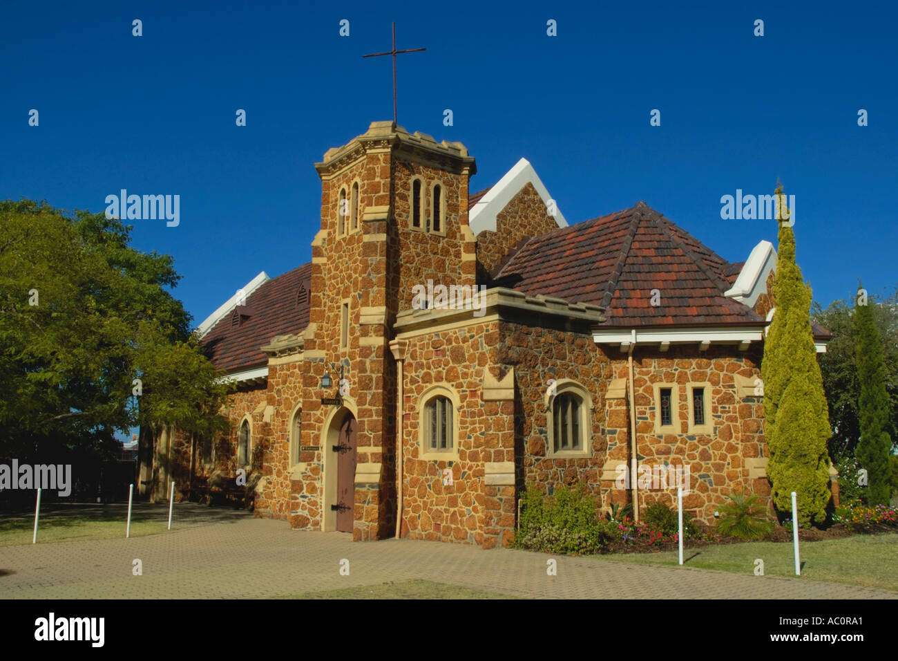 Western Australia Perth Old church Stock Photo - Alamy