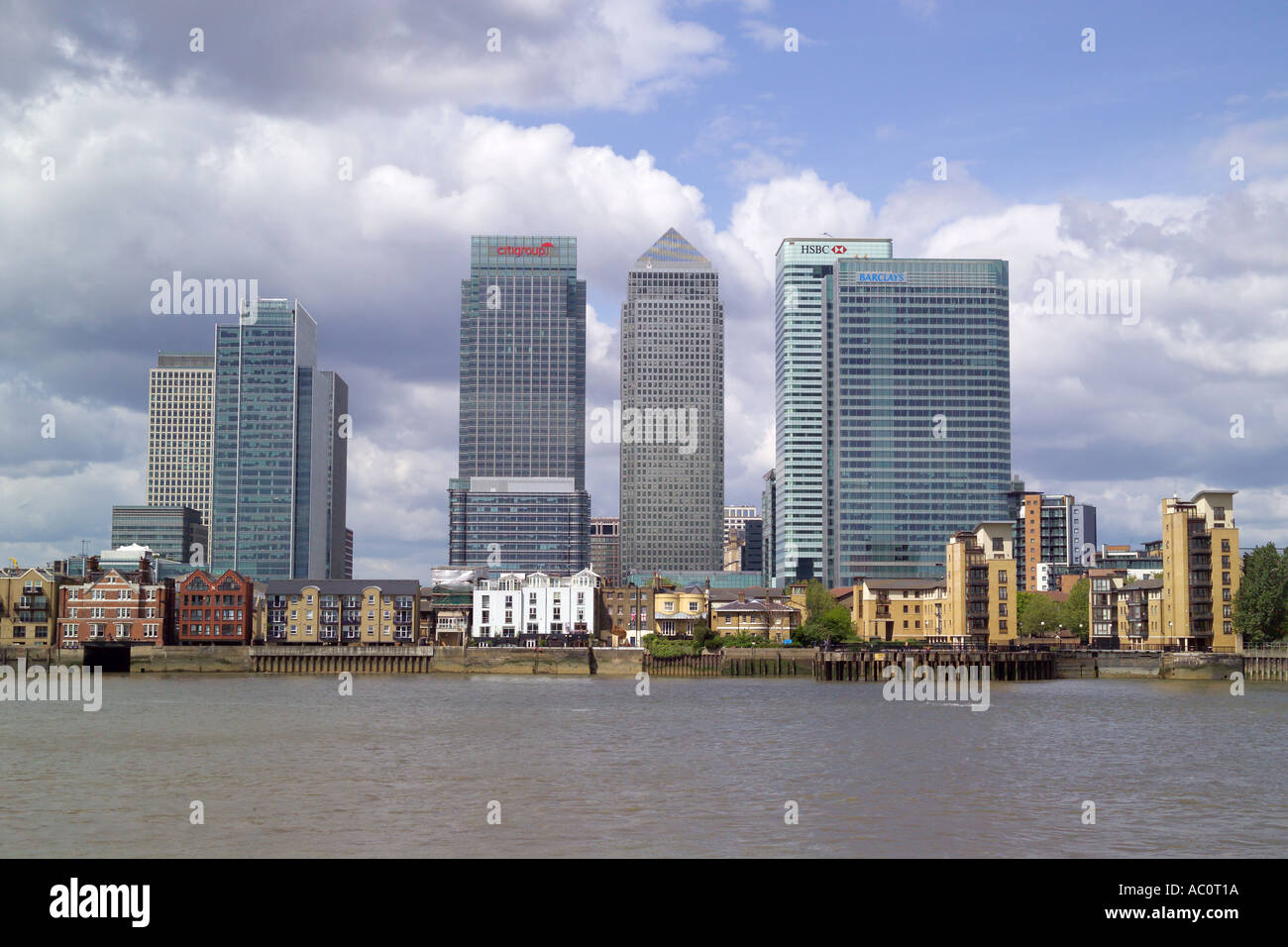 Canada Square Canary Wharf London Stock Photo - Alamy
