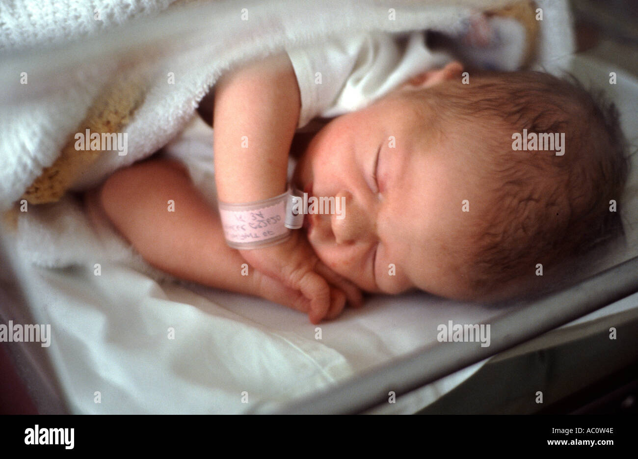 One Day Old Baby Stock Photo - Alamy