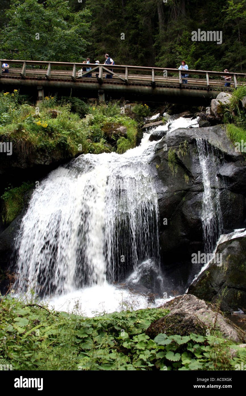 Triberg Waterfall, Baden - Wurttemberg, Germany Stock Photo - Alamy
