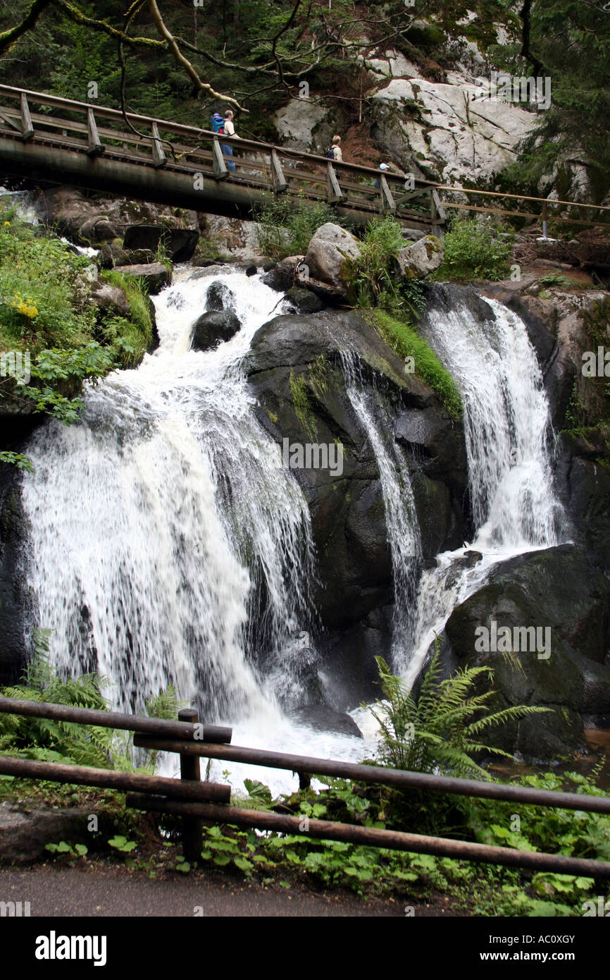 Triberg Waterfall, Baden - Wurttemberg, Germany Stock Photo - Alamy