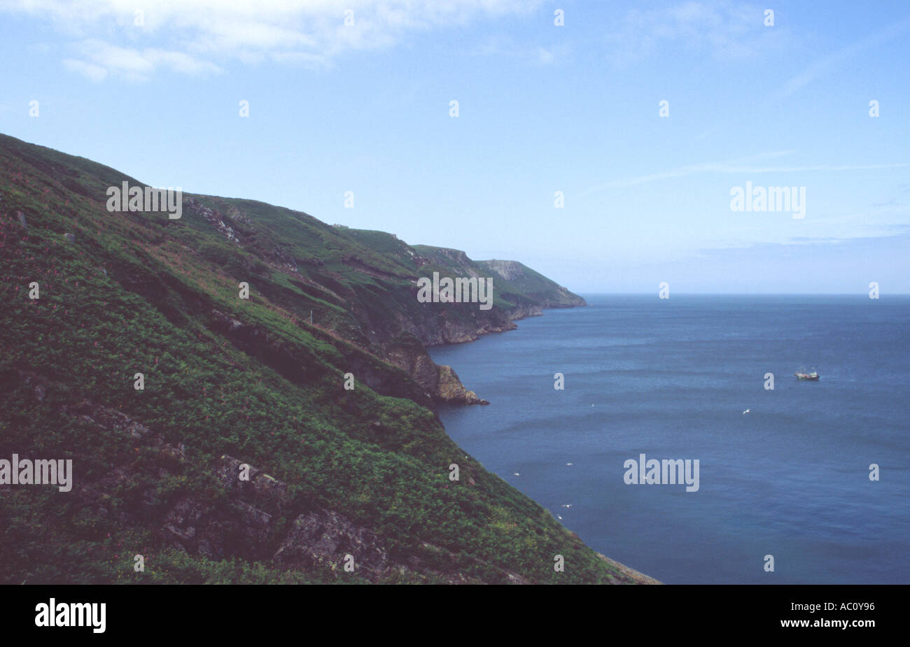 Lundy Island Devon England Stock Photo - Alamy