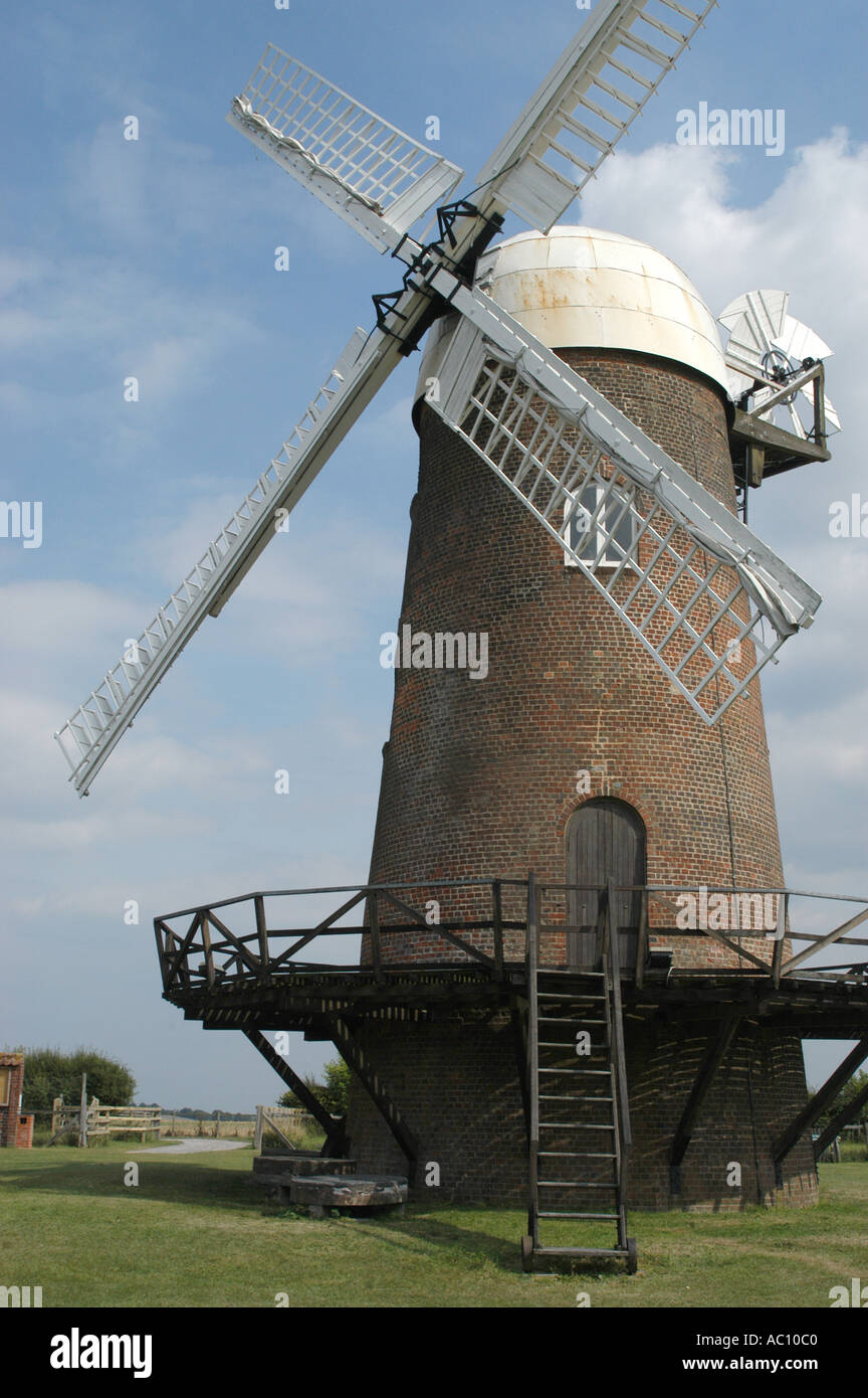 Windmill at Wilton Stock Photo - Alamy