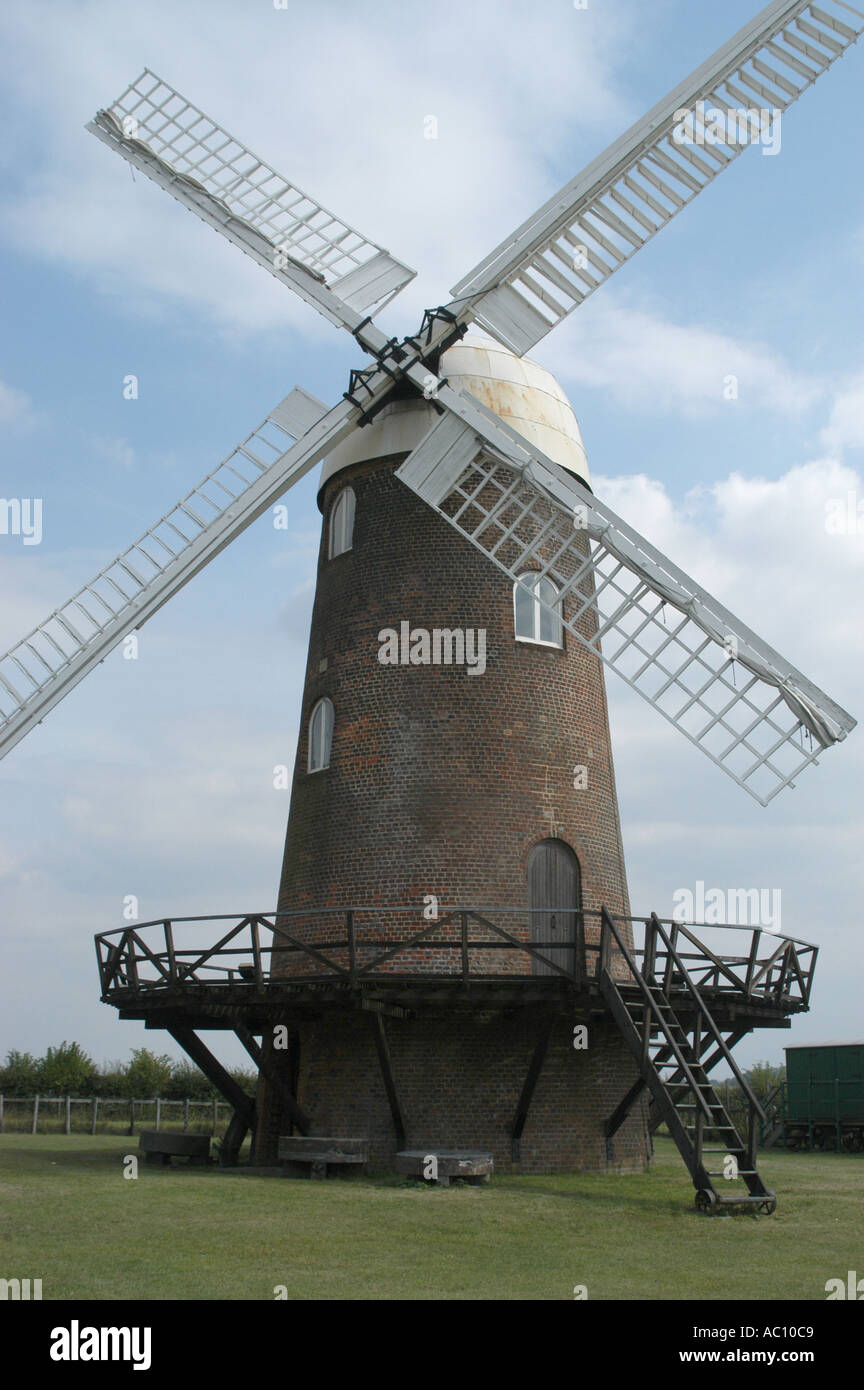 Windmill at Wilton Stock Photo - Alamy