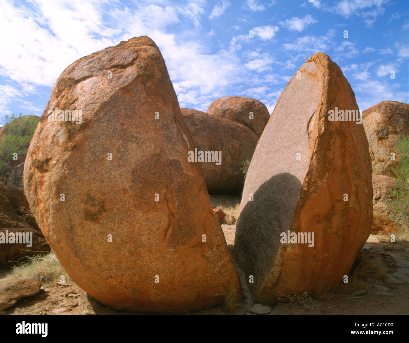 Australia Devils Marbles Stock Photo - Alamy