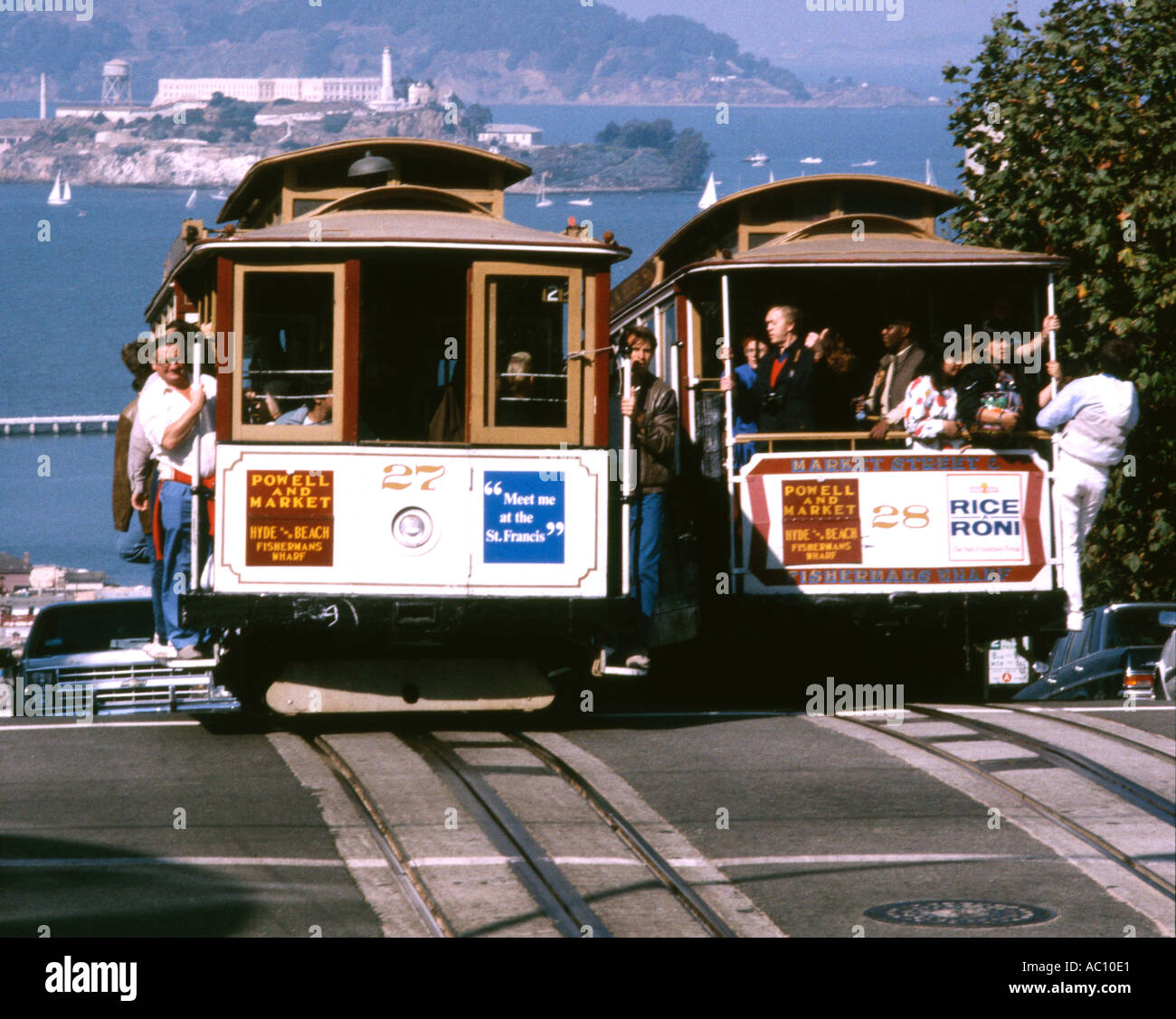USA San Francisco Cable Cars Stock Photo - Alamy
