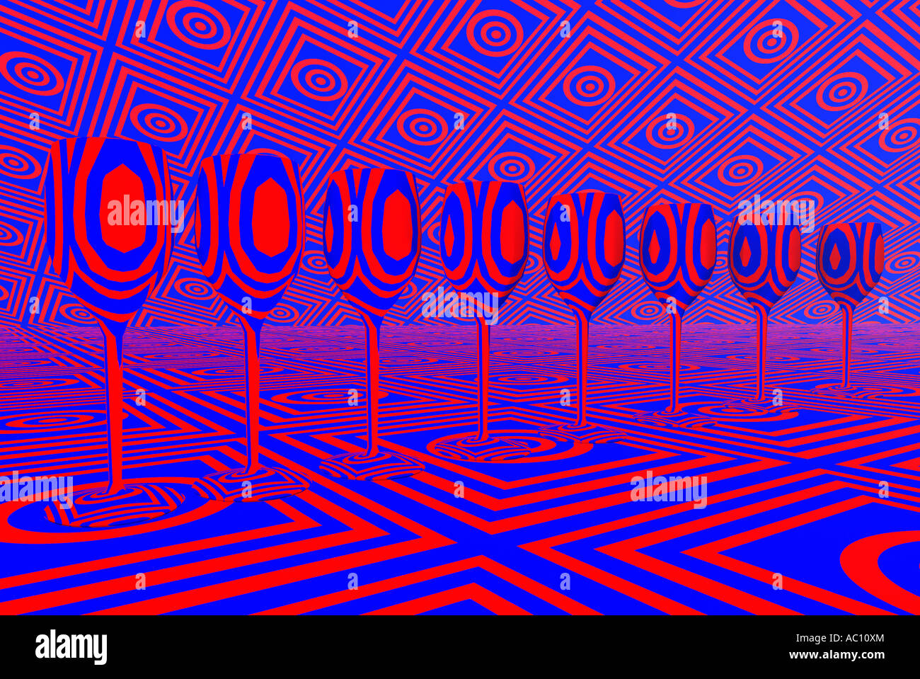 Eye Games A 3D Conceptual Image Stock Photo - Alamy