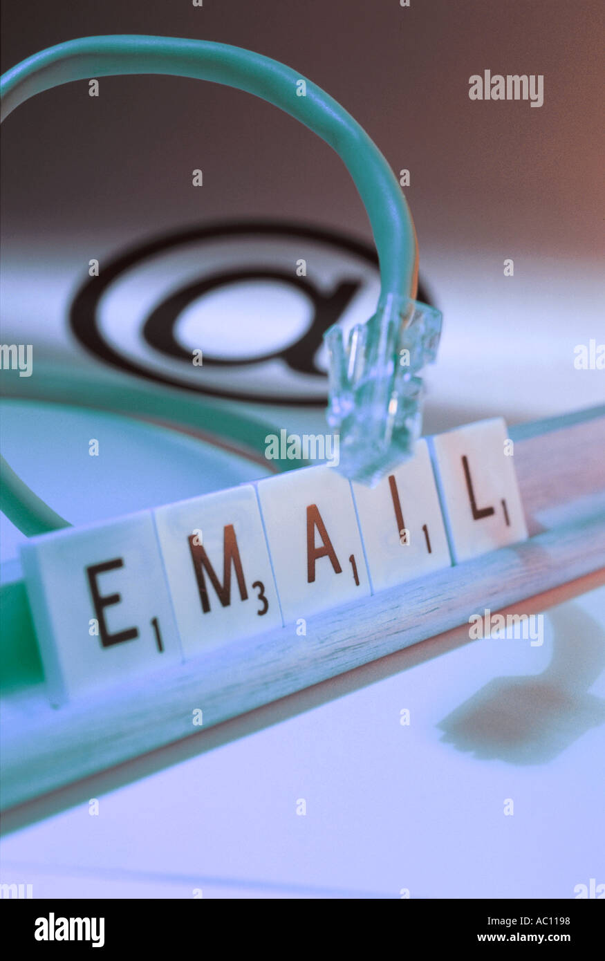 Modem Cable and Internet Symbol Stock Photo - Alamy