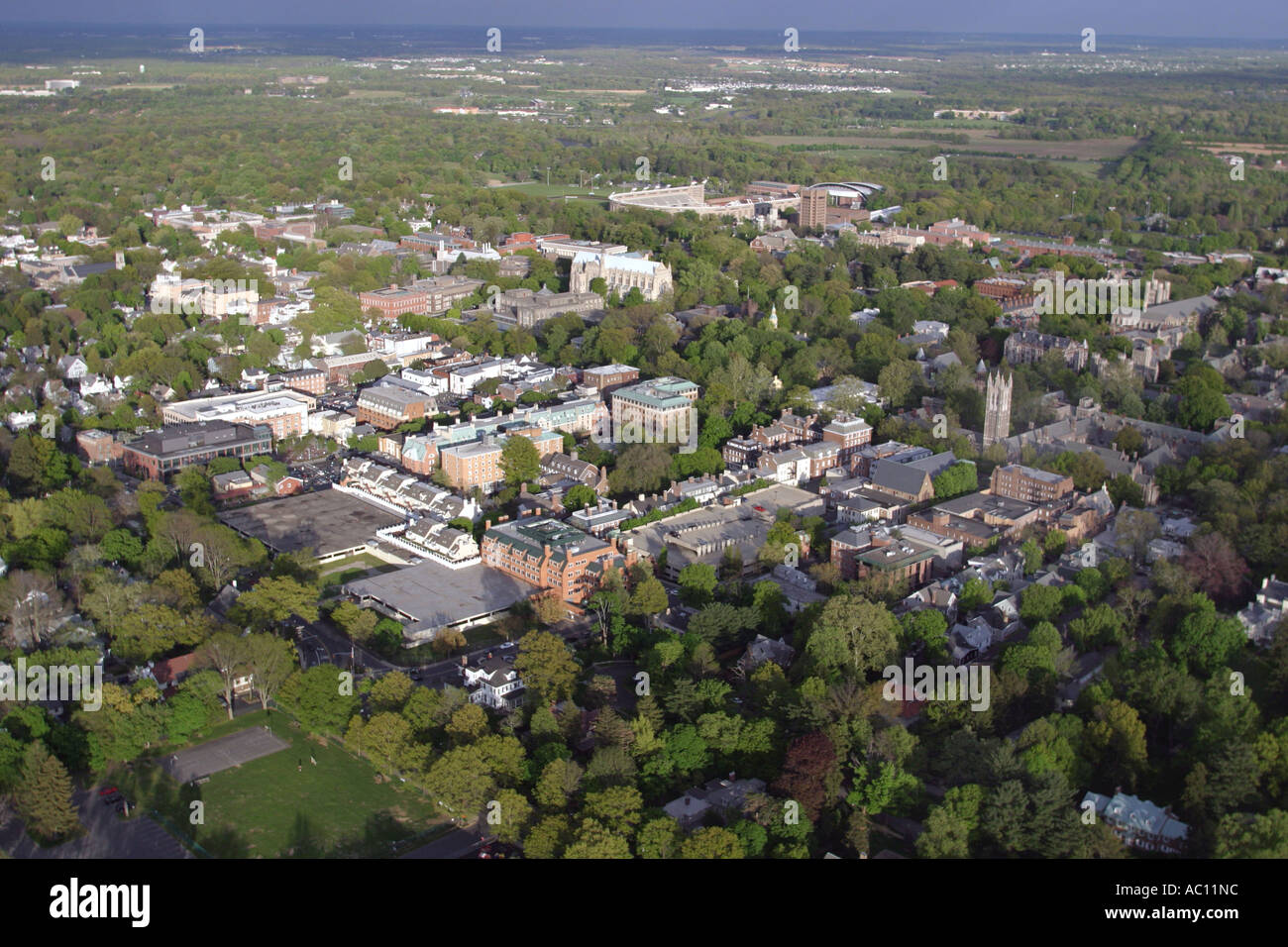 Aerial view of Princeton, New Jersey, U.S.A Stock Photo - Alamy