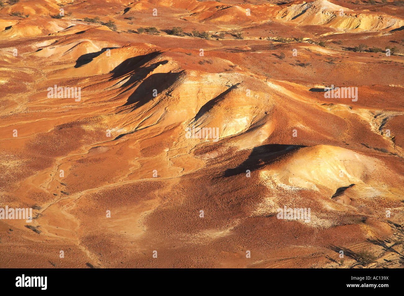 Painted Hills near William Creek Outback South Australia Australia ...