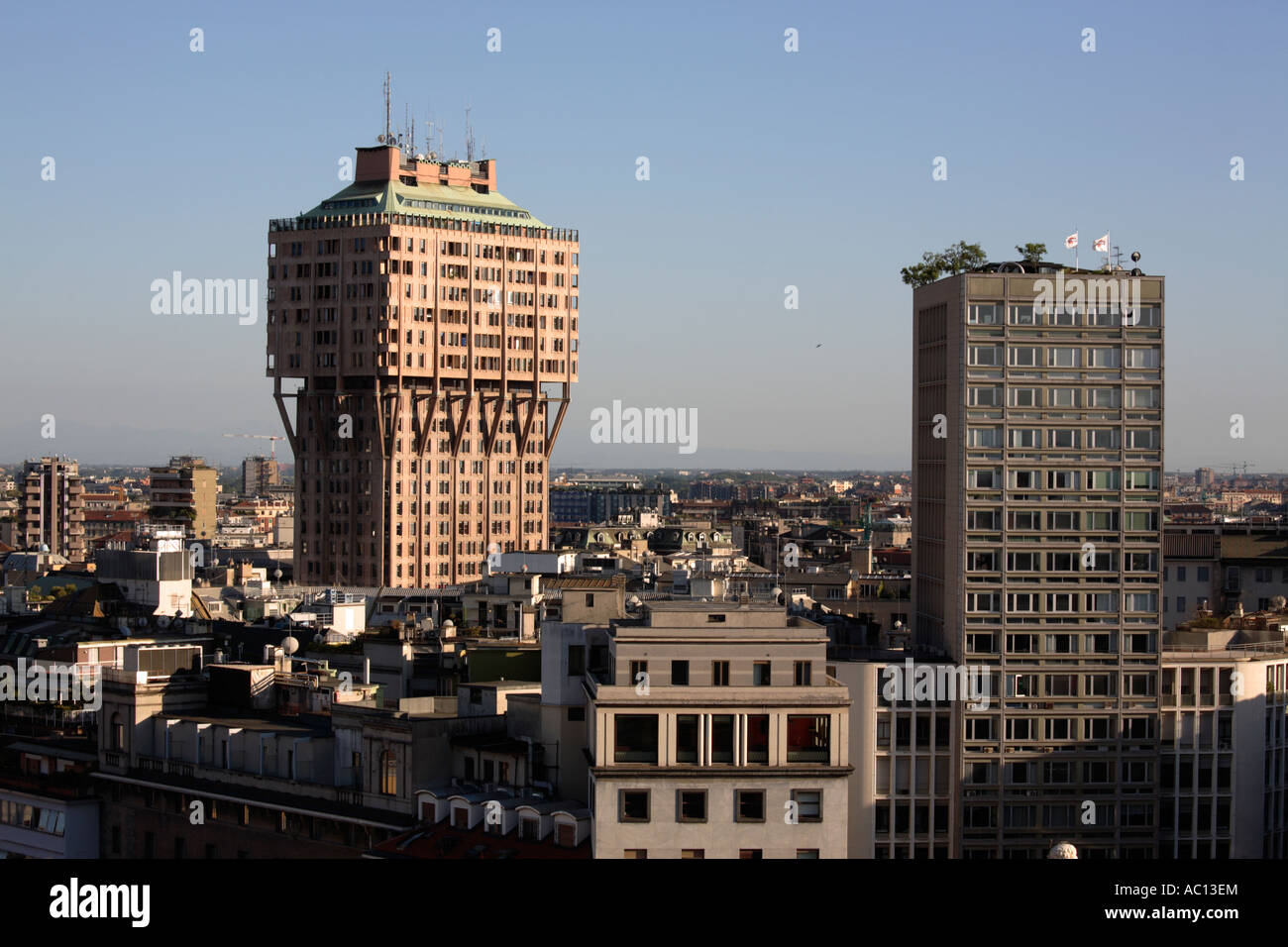 Velasca tower in Milan, Italy Stock Photo - Alamy
