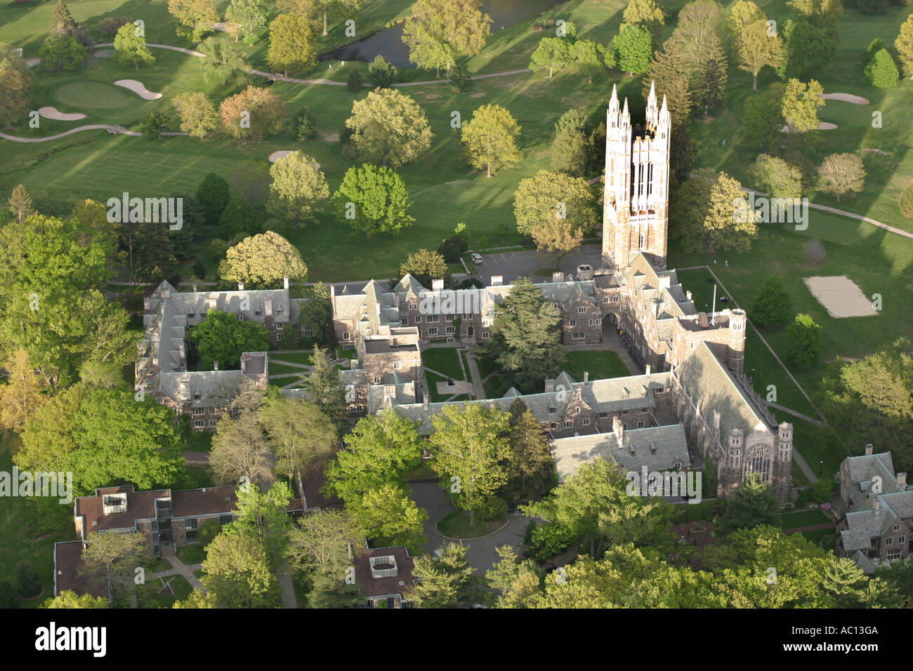 Aerial view of Princeton, New Jersey, U.S.A Stock Photo - Alamy